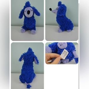 Kellytoy | Toys | Kellytoy Blue Poodle Puppy Dog Plush Stuffed Animal ...